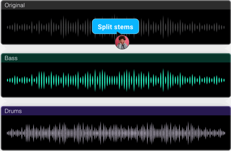 Stem splitter | Loudly