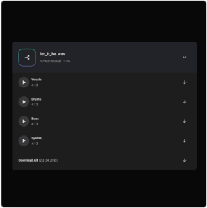 Stem splitter | Loudly